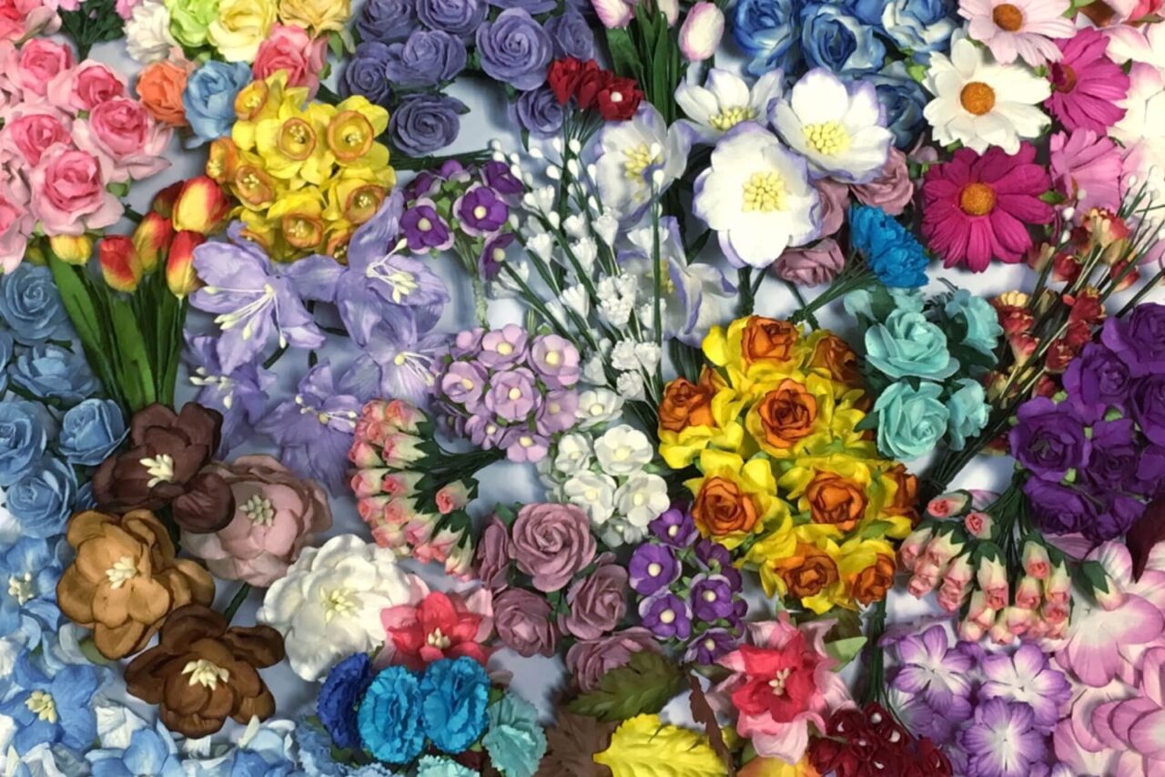 Sweet Lilac - Mulberry Paper Flowers and Paper Crafting